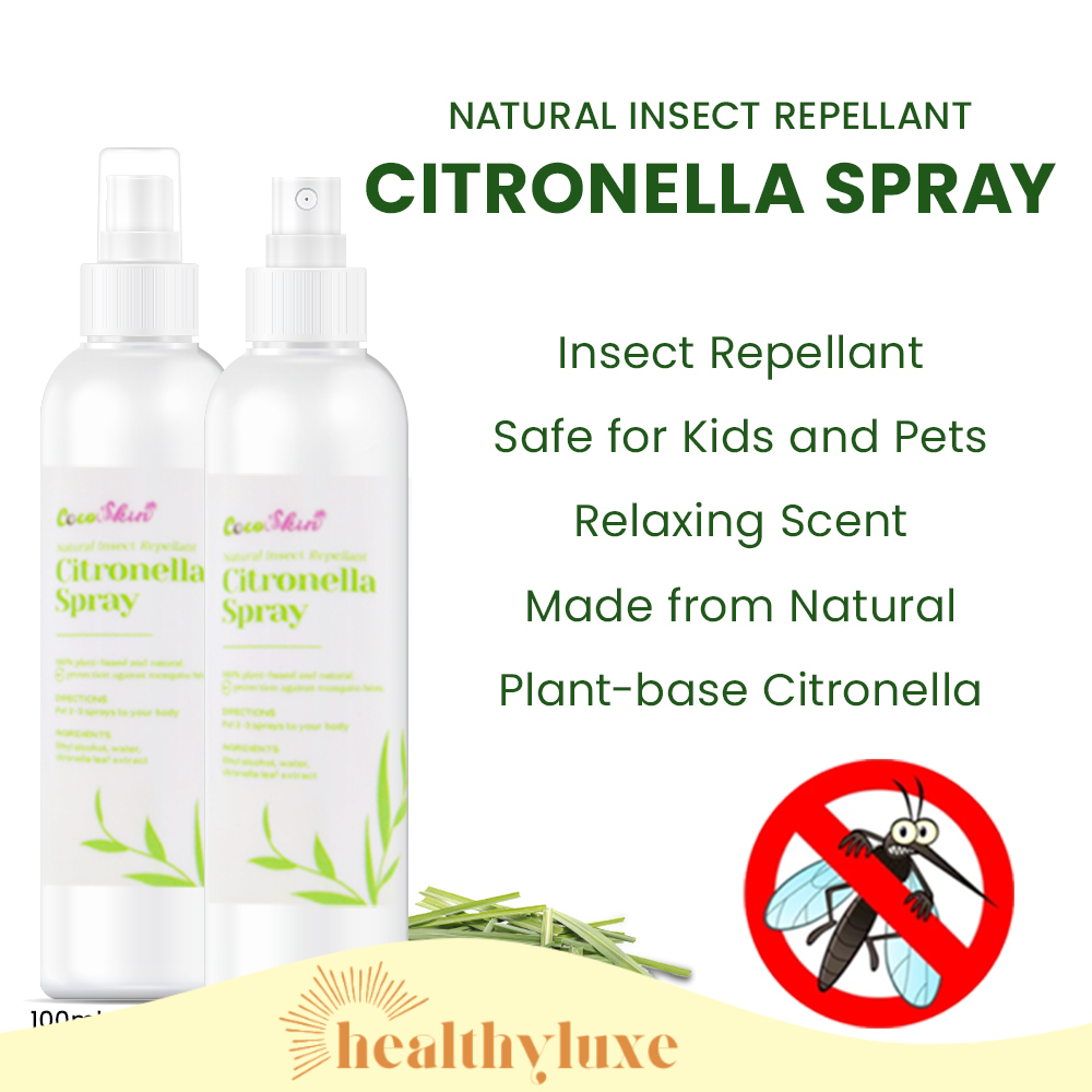 100% Natural Citronella Insect Repellant Spray Anti-Dengue Anti ...