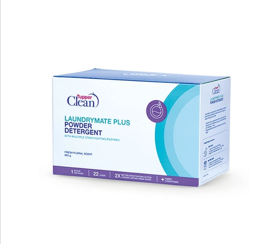 Tupper Clean Laundry Mate Plus Powder Detergent 800 g | Lazada PH