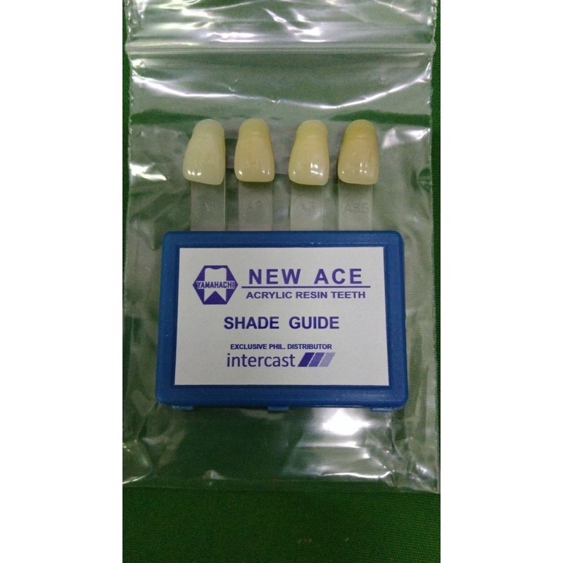 【Local】 New ace shade guide 4 color | Lazada PH