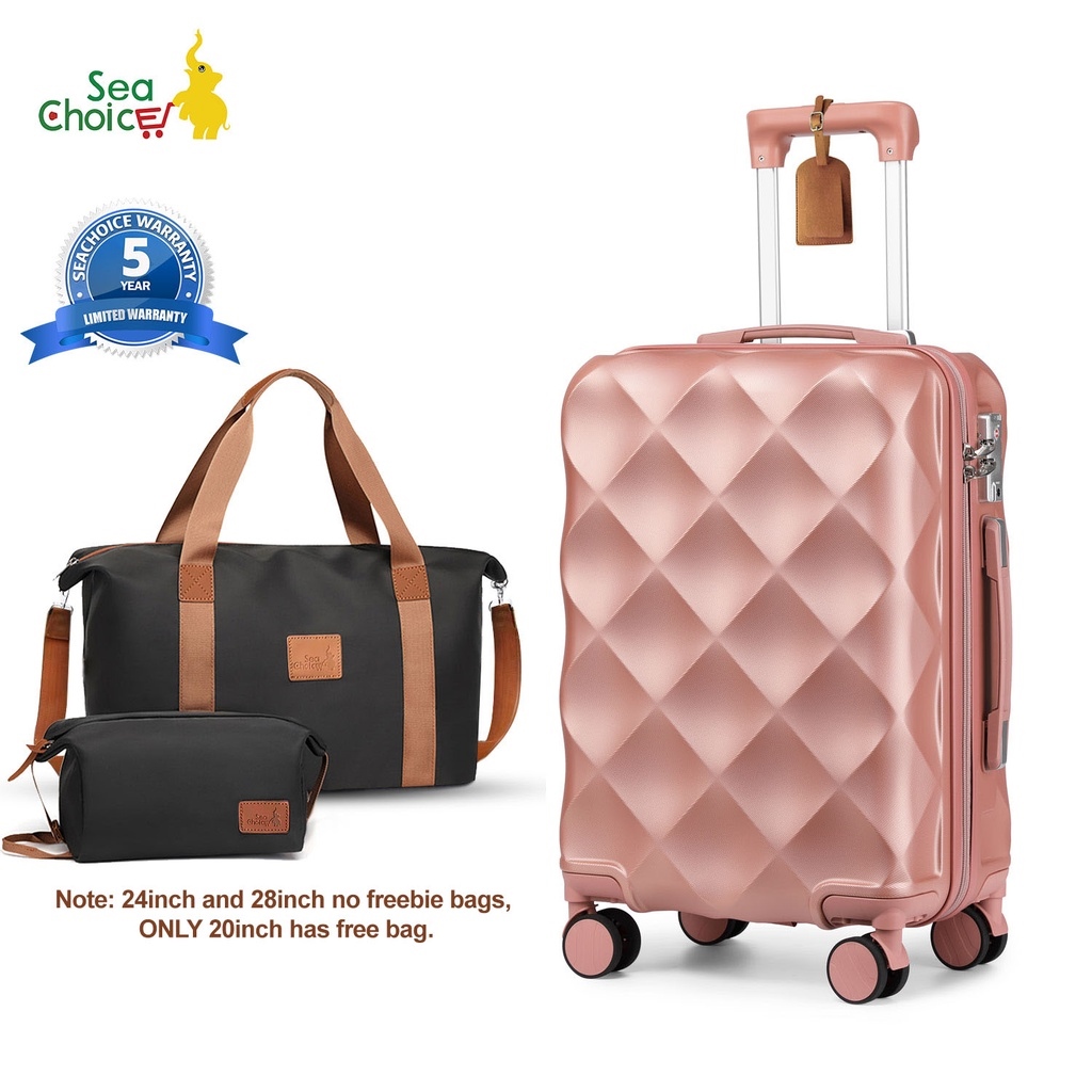 SeaChoice 20'' Hand Carry Cabin Luggage Trolley Contrast Lock Free ...