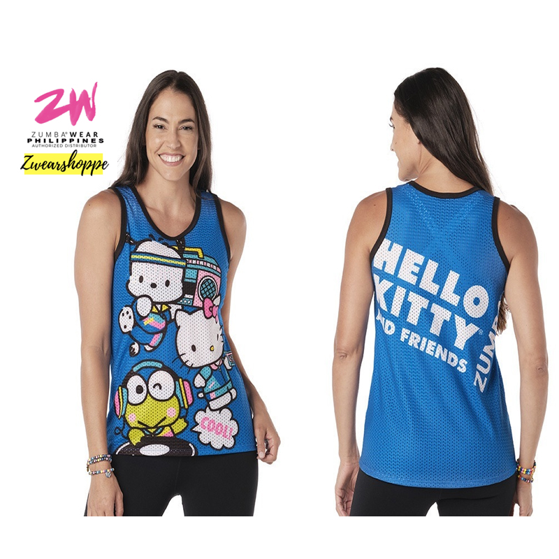 ZUMBA X HELLO KITTY & FRIENDS MESH TANK | Lazada PH