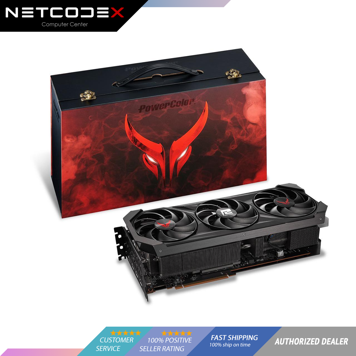 PowerColor RED DEVIL Radeon RX 7900 XTX 24GB GDDR6 PCI Express 4.0 ATX ...