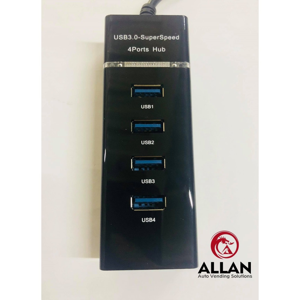 Allan High 5Gbps USB 3.0 Super Speed 4 Port Hub | Lazada PH