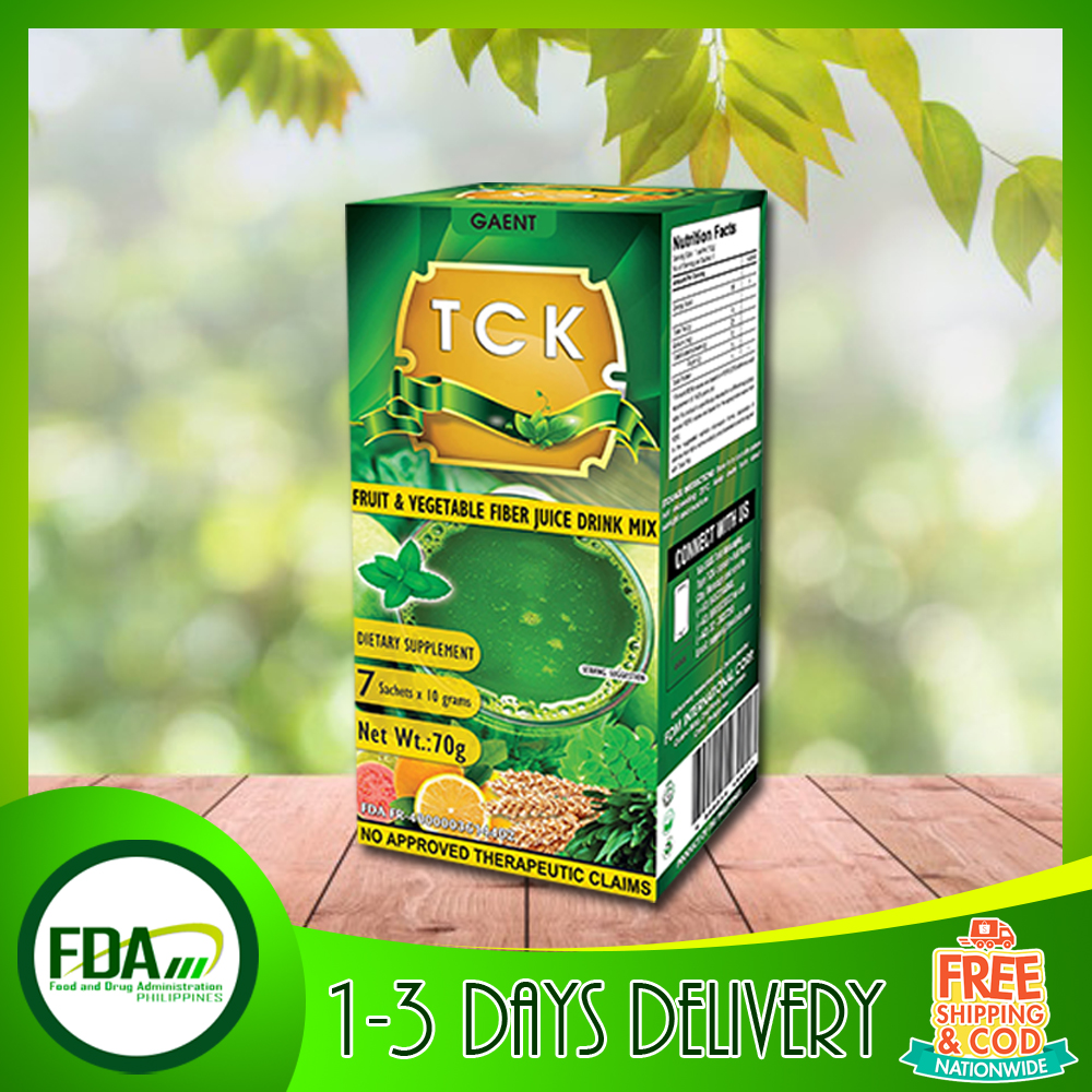 TCK The Colon King 7 Sachets Fiber-Rich Detox Juice for Colon Cleanse ...