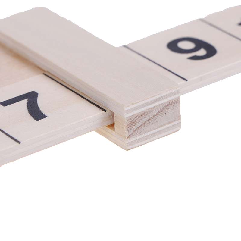 Remai Wooden Math Arithmetic Addition Subtract Learning Ruler Kids ...