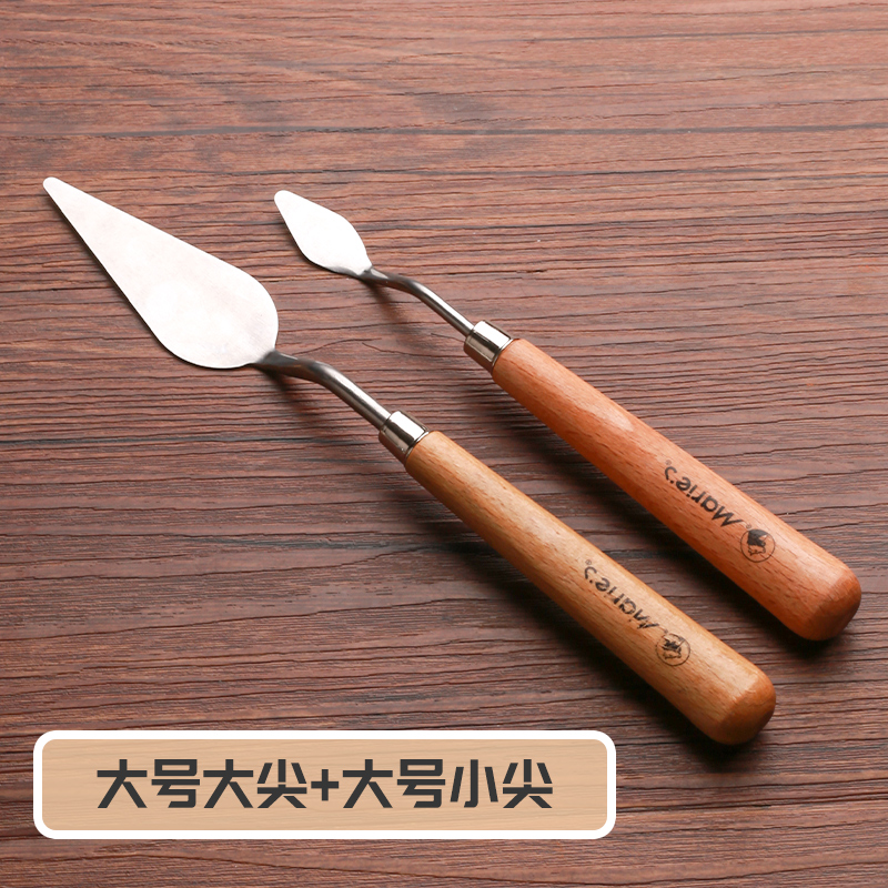 Marley oil scraper acrylic gouache paint pick knife palette art scraper ...
