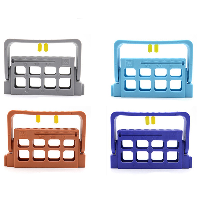 5 PCS Endo Block with Memory Function 16-Hole Endodontic File Rack ...