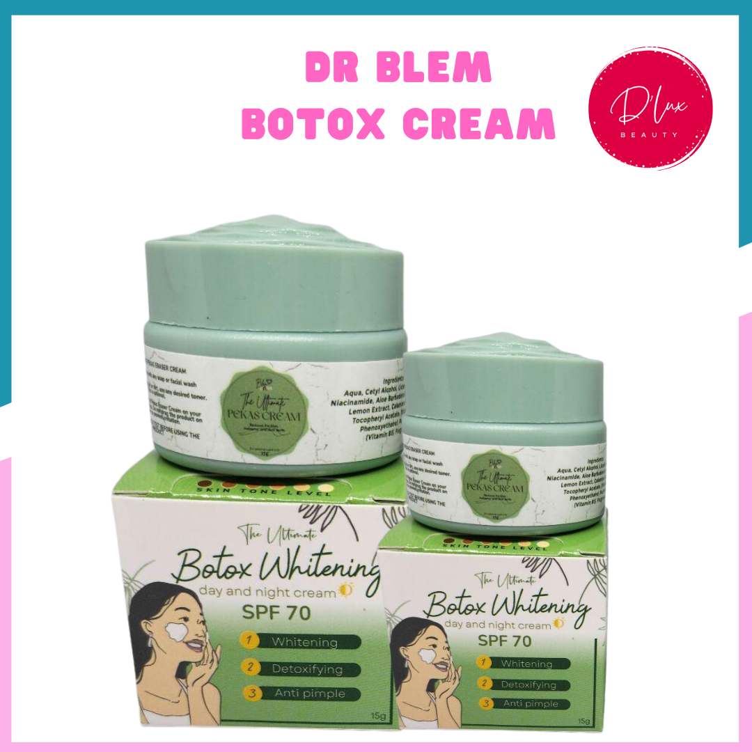 Blem Dr Ultimate Pekas Cream | Botox Cream Anti Pimple Remove Darkspots ...