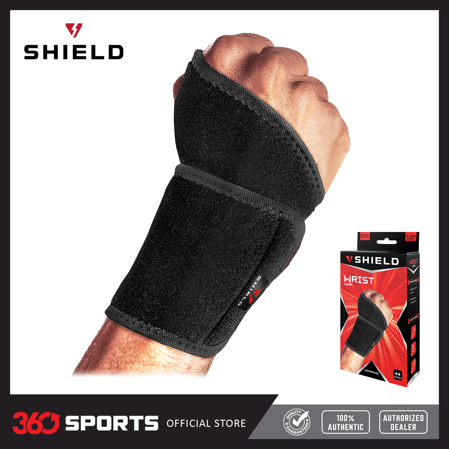 Shield ZL9223 Neoprene Wrist Wrap - 1pc | Lazada PH