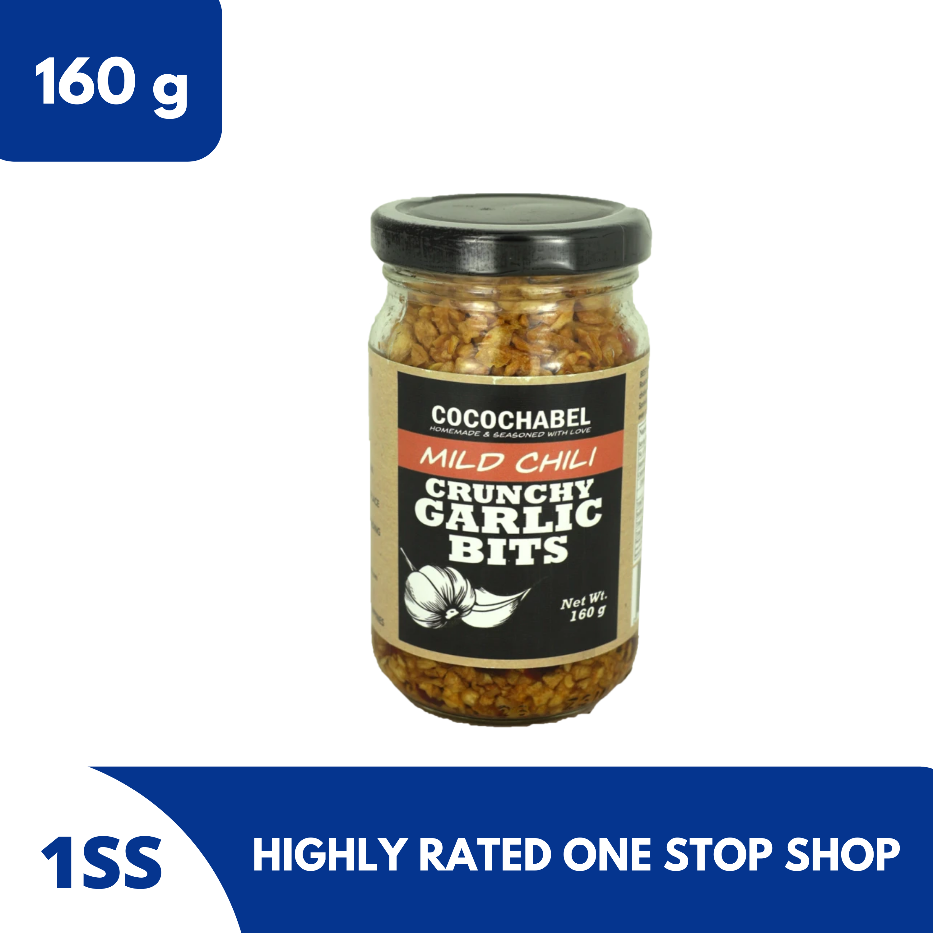 Cocochabel Mild Chli Crunchy Garlic Bits, 160g | Lazada PH