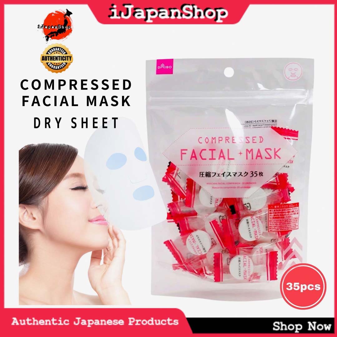 Compressed Dry Sheets Facial Mask 35 pieces | Lazada PH