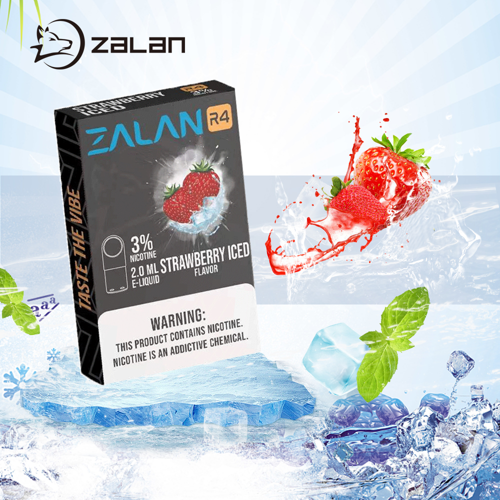 ZALAN original R4 juice pod/pods infinite / disposable pod zalan ...