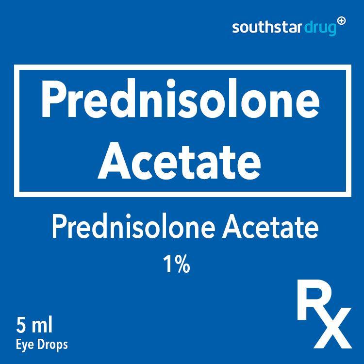 Rx: Prednisolone Acetate 1% 5ml Eye Drops | Lazada PH