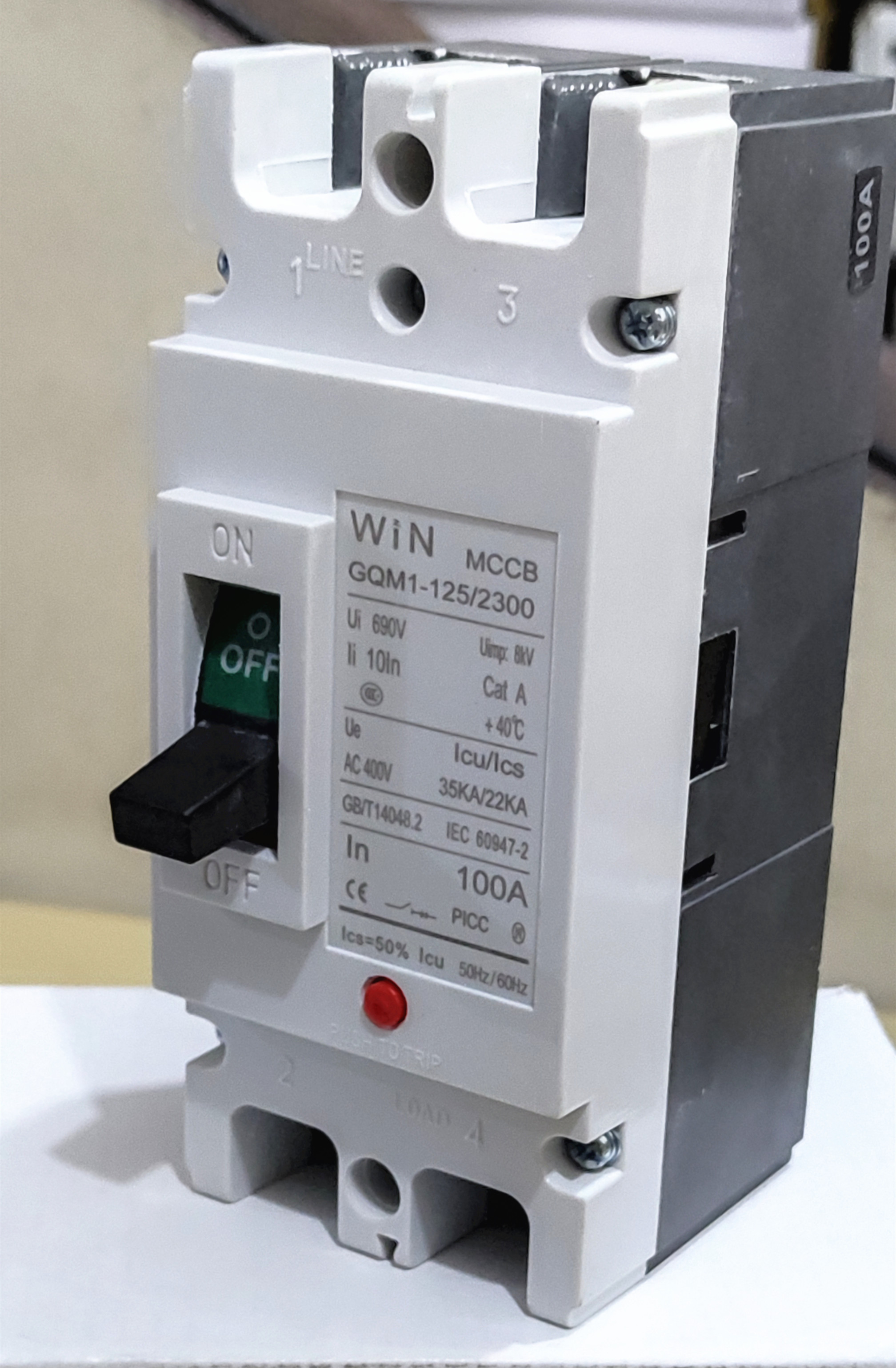 WIN Industrial Breaker 2pole 80A to 250A | Lazada PH