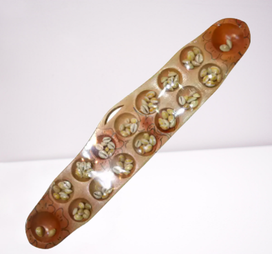 Wooden Sungka Board Set Decorative Home Art Collectibles Wooden ...