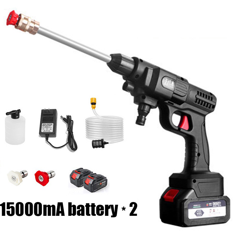 Wireless Portable Car Washing Machine Set High Pressure Washer Spray ...