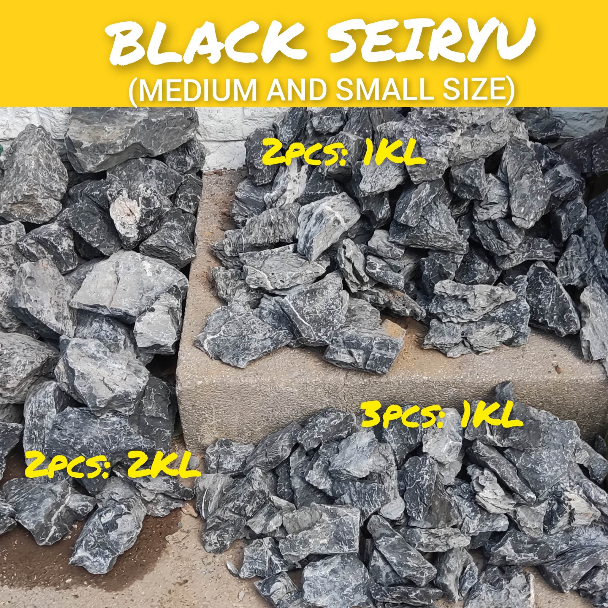 Large, Detailing Small and Medium Seiryu Stone P39 SALE !!! (Imported ...