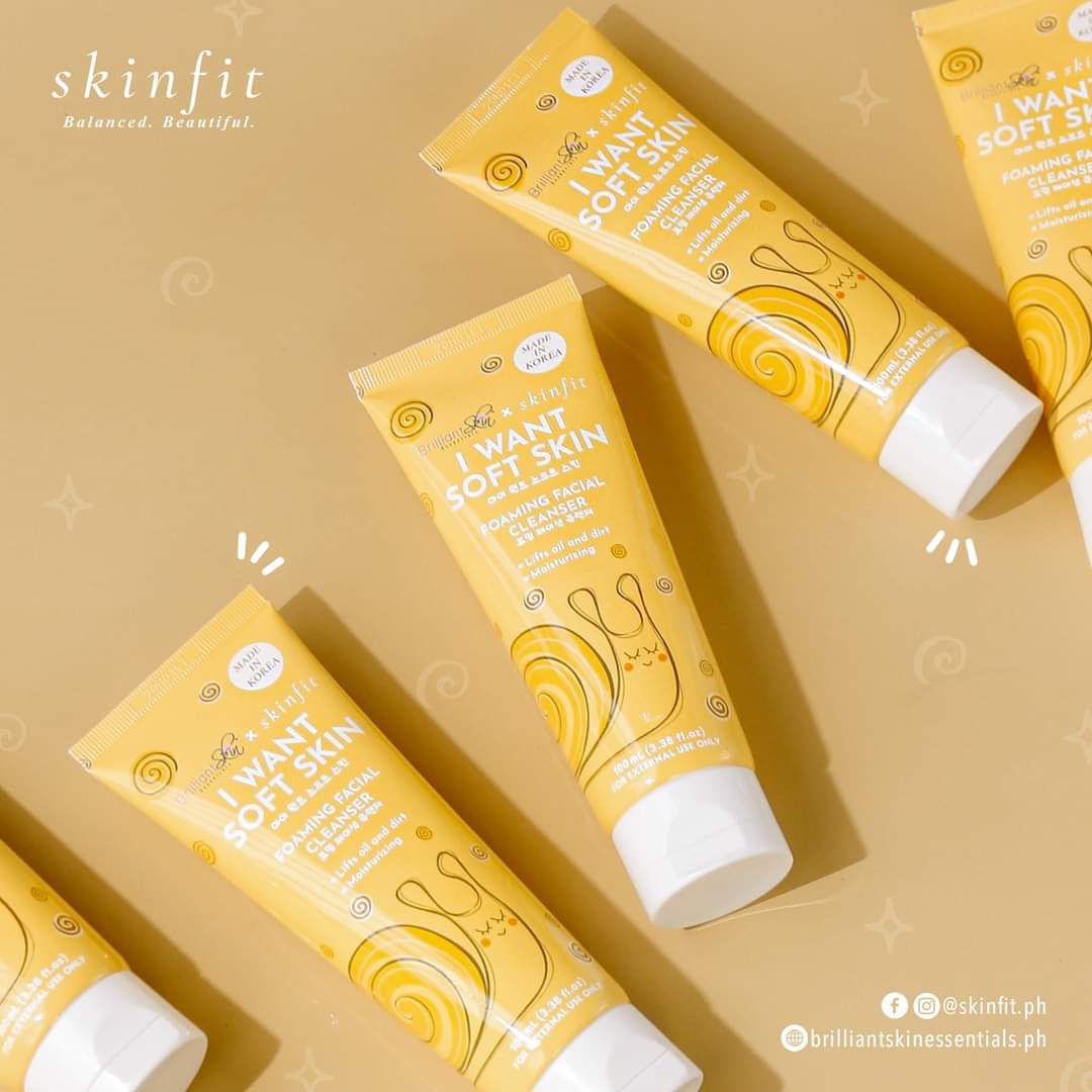 SKINFIT 𝙄 𝙬𝙖𝙣𝙩 𝙎𝙤𝙛𝙩 𝙎𝙠𝙞𝙣 𝙁𝙤𝙖𝙢𝙞𝙣𝙜 𝙁𝙖𝙘𝙞𝙖𝙡 𝘾𝙡𝙚𝙖𝙣𝙨𝙚𝙧 100mL | Lazada PH