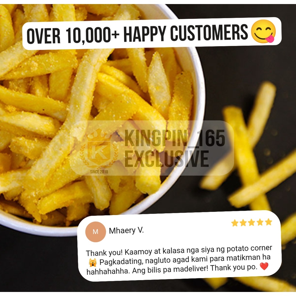 Potato Corner Powder Premium 100 Grams Flavor for French Fries Nachos ...