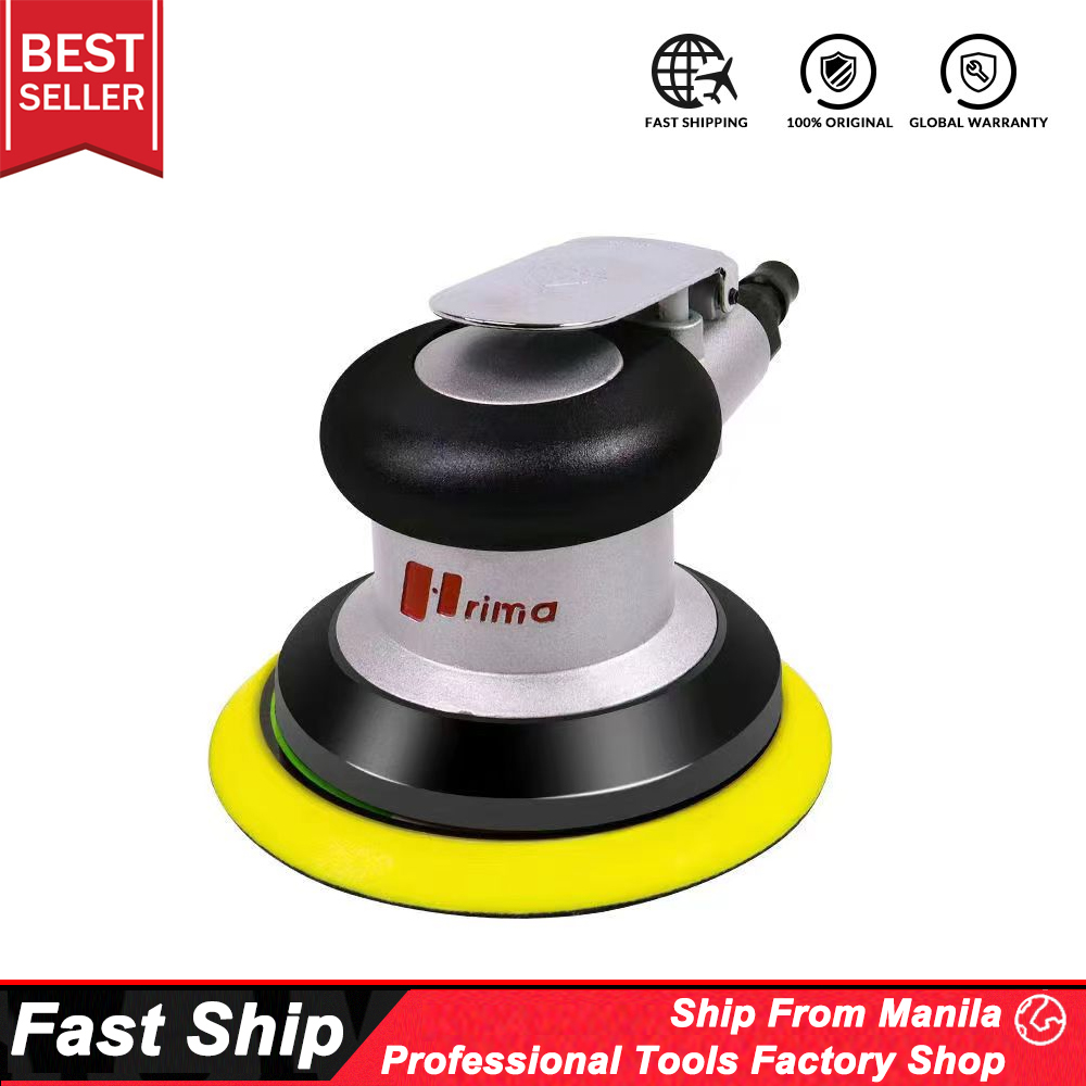 Pneumatic Orbital Sander Air Grinder 125mm/5Inch Vacuum Eccentric ...