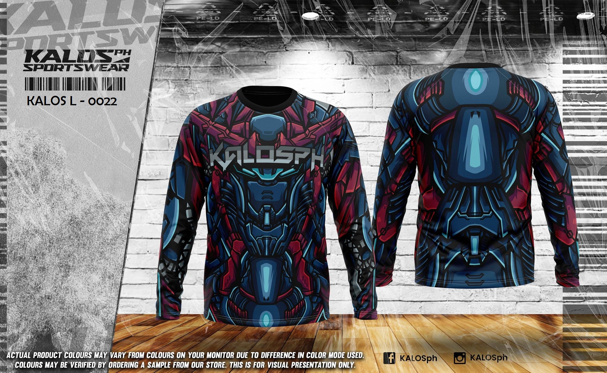 0022 RIDER LONGSLEEVES KALOSph CONCEPT DESIGN | Lazada PH
