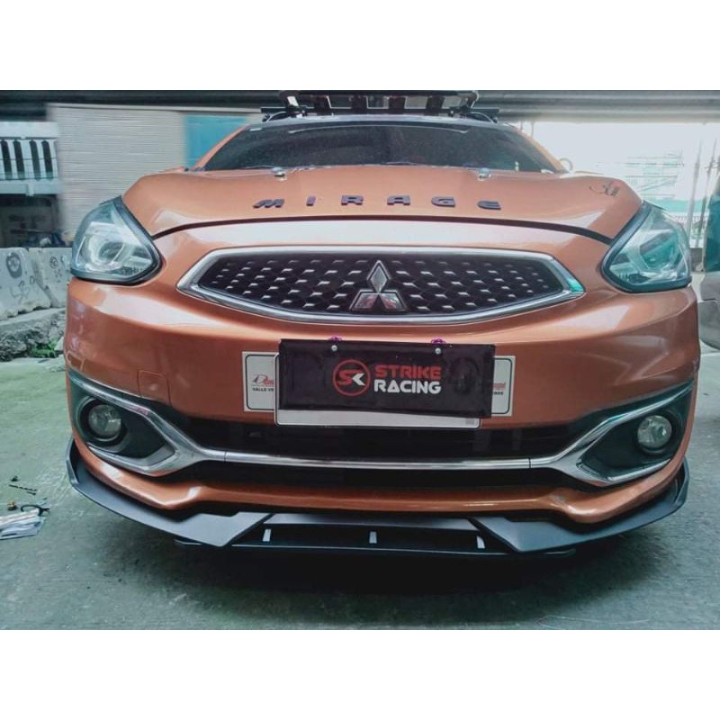 Mitsubishi Mirage Hatchback 16 to 20 Double Blade Chin Diffuser ...