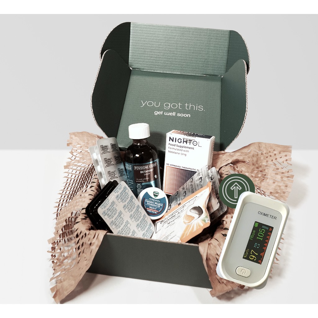Smart Pulse Oximeter Essential Package as a Gift [COVID Care Package ...