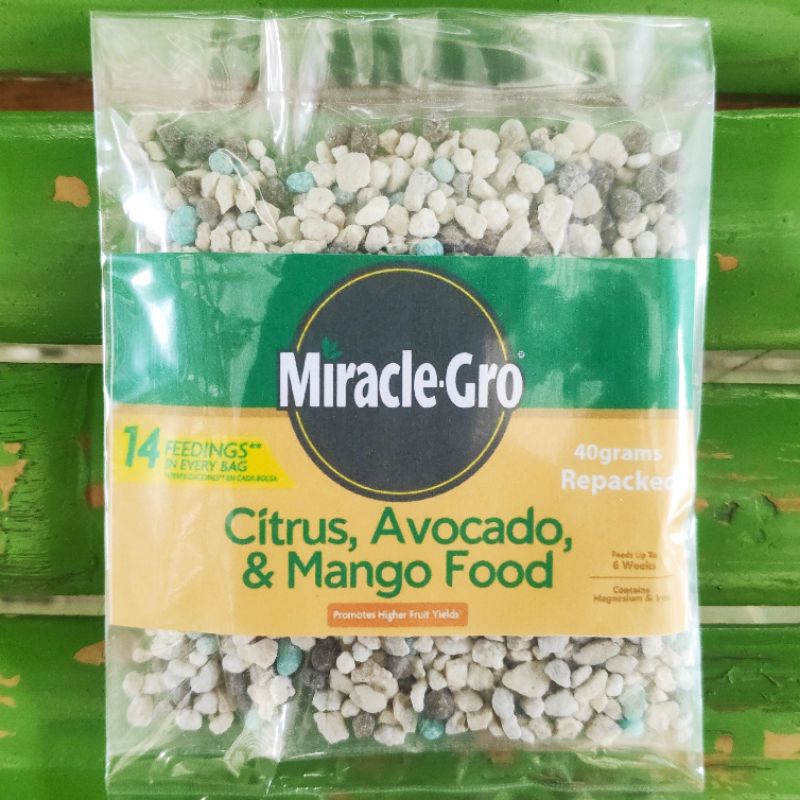♫Miracle Gro Citrus, Avocado, Mango Food♪ | Lazada PH