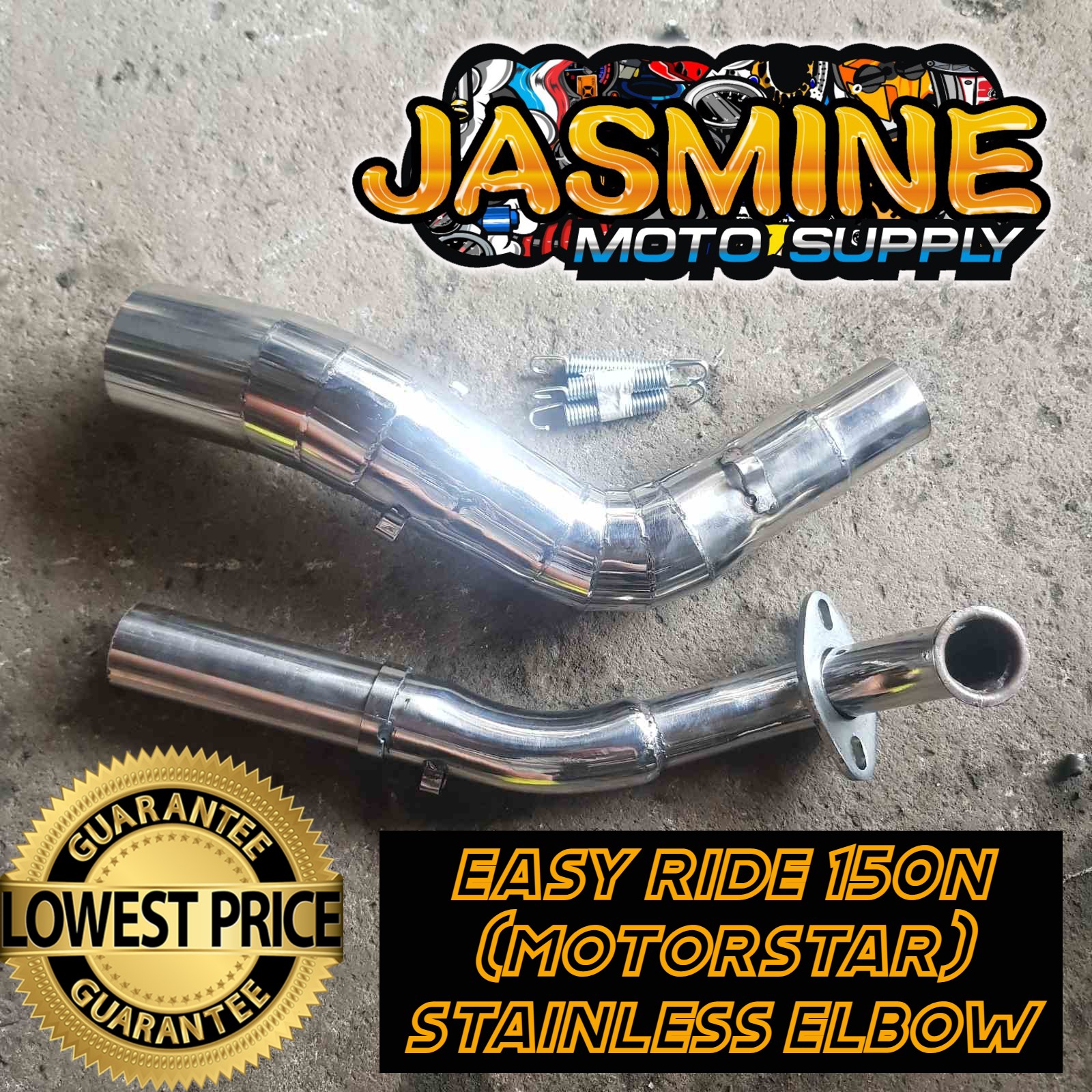 easy ride 150n (motorstar) stainless elbow | Lazada PH