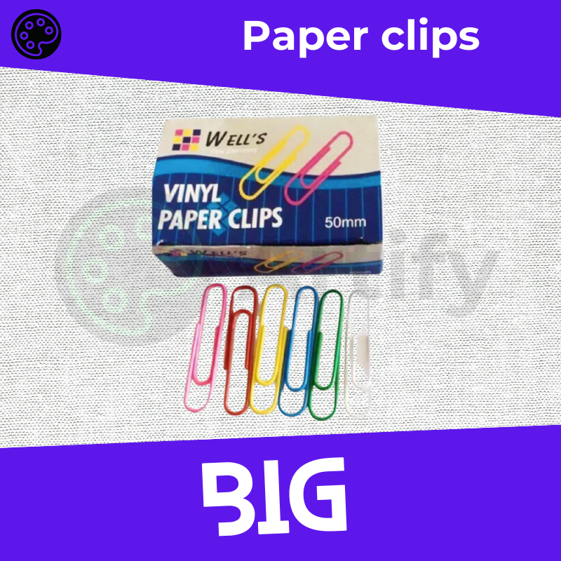Paper Clip Well's Paper Clip 55mm Paper Clips 33mm PAPER CLIPS [Artify ...