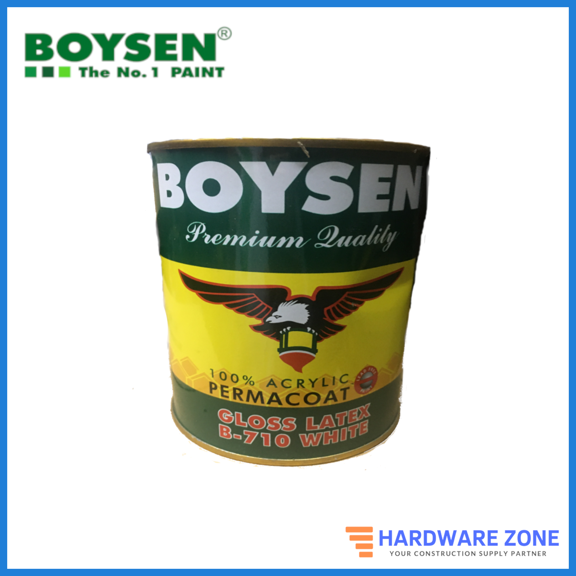 Boysen Gloss Latex White B-710 (1L) | Lazada PH