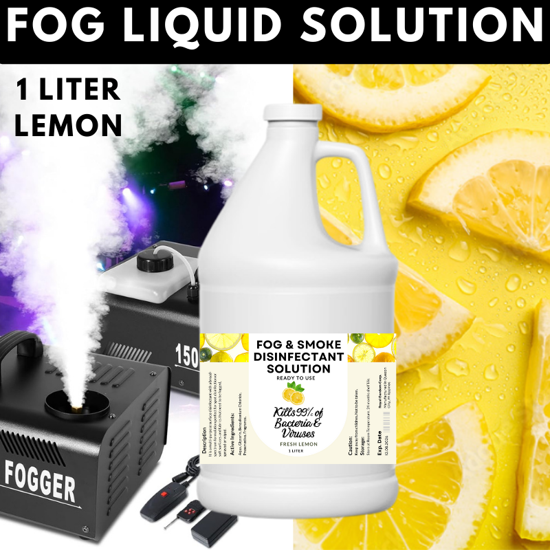 1 LITER FOG SOLUTION LEMON Liquid Solution Fog Solution Liquid Fog ...
