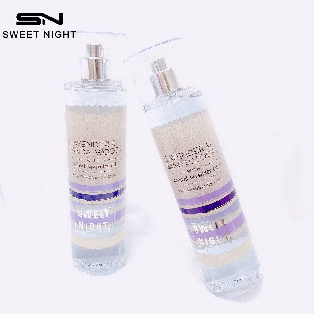Sweet Night Signature Collection lavender sandalwood Fine Fragrance ...