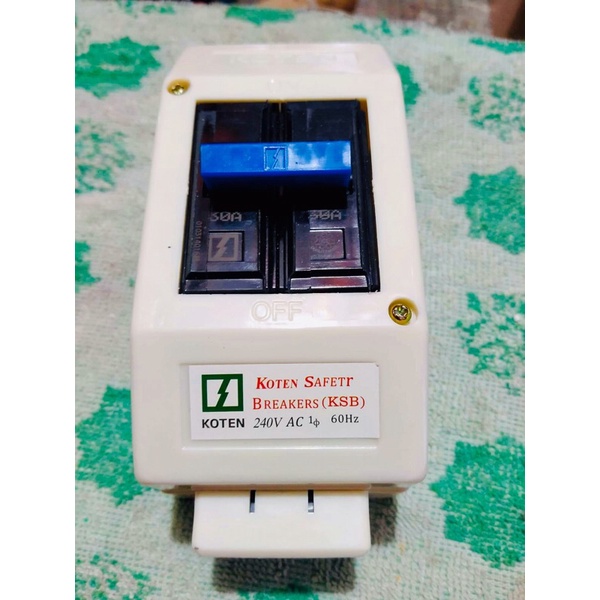 【factory outlet】 CIRCUIT BREAKER 60 amp. with AC outlet. | Lazada PH