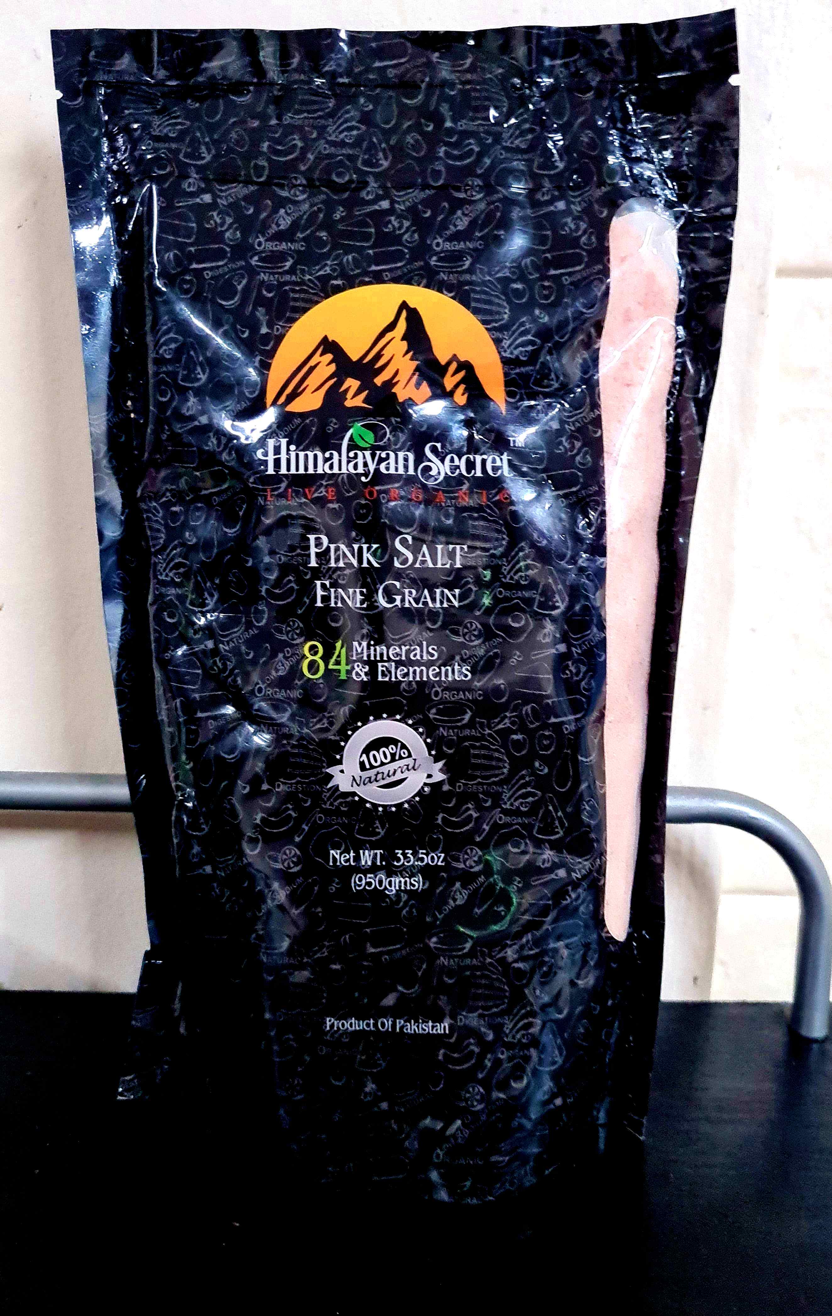 100% Authentic, Pink Himalayan Salt, Keto Salt, 950gms, Fine, US FDA ...