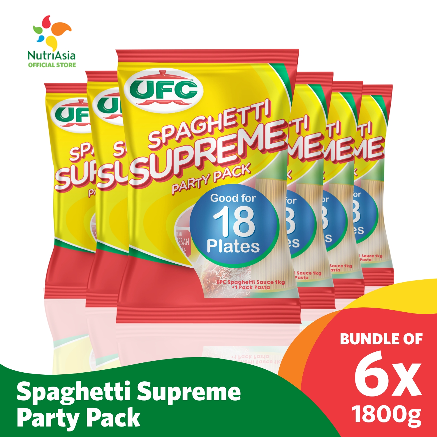 UFC Spaghetti Supreme Party Pack Bundle of 6 | Lazada PH