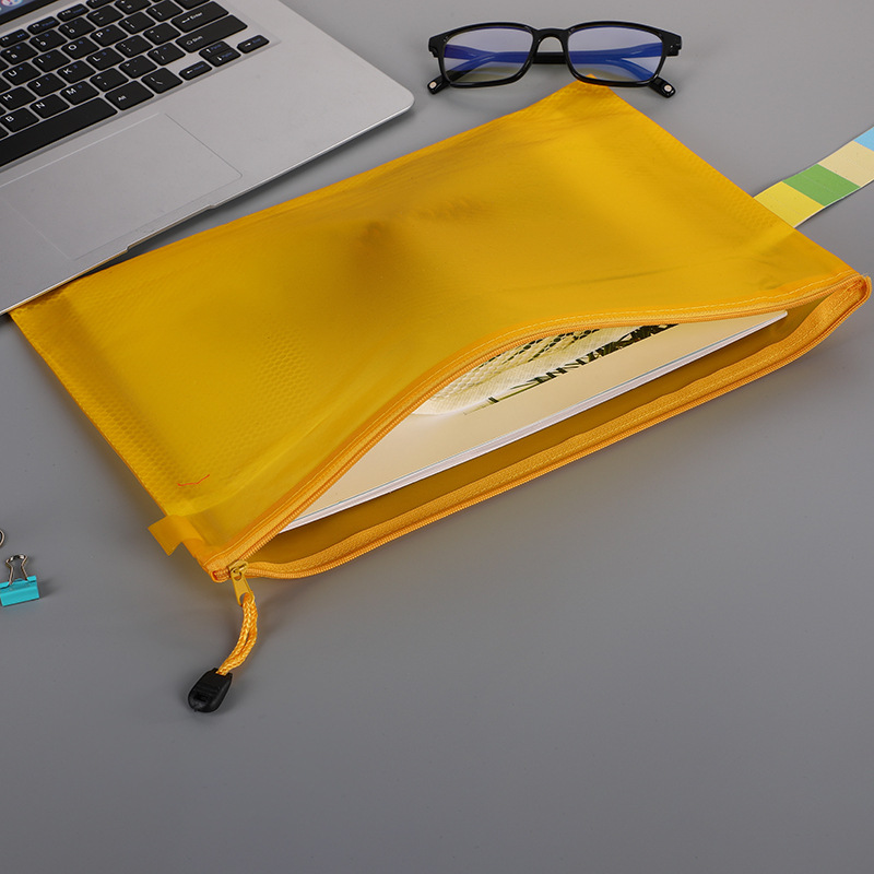 Envelop Zipper Documents Papers Bag Random Color School and Office ...