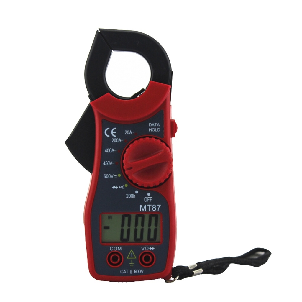 MT87 Digital Clamp Meter Multimeter With Measurement AC/DC Voltage ...
