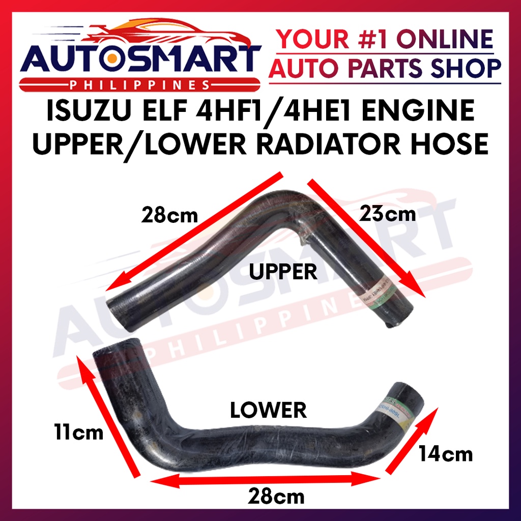 Isuzu Elf 4HF1/4HE1 Engine Upper/Lower Radiator Hose | Lazada PH