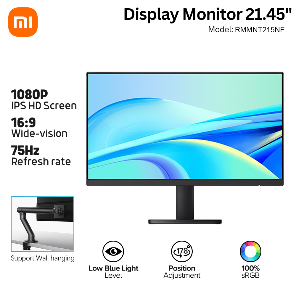 【Free Mouse】Xiaomi Redmi Gaming Monitor G24 23.8 inch 165Hz Fast IPS Full HD HDR10 120%sRGB 8 ...