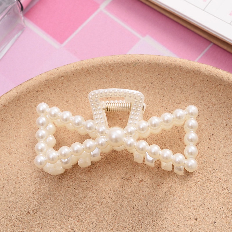 Pearl Hairpin Simple Elegant Temperament Clip Headdress Vintage Hairpin ...