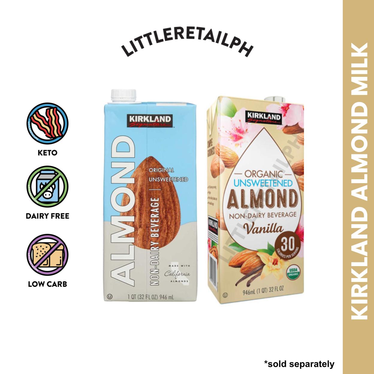 Kirkland Organic Unsweetened Almond Milk Keto/Low Carb Approved | Lazada PH