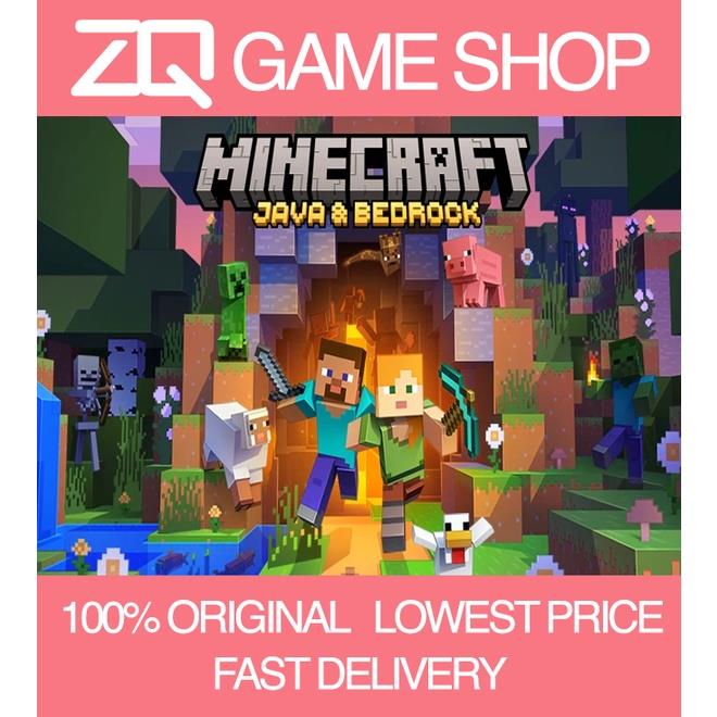 ஐ [Original] Minecraft JAVA Bedrock Edition For PC 100 Original ...