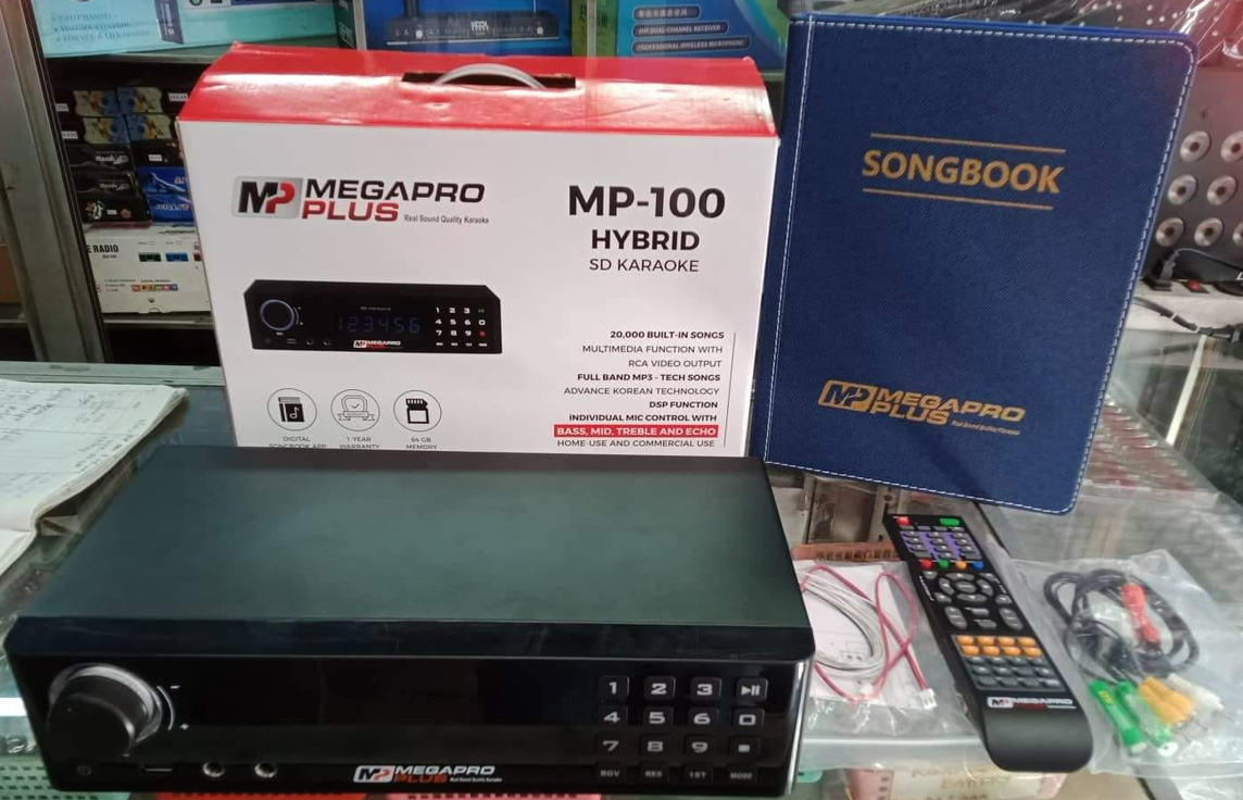 Megapro Plus MP-100 SD 64GB SD Card Karaoke Player / with up to 20,000 songs, MTVs, Songbook and ...