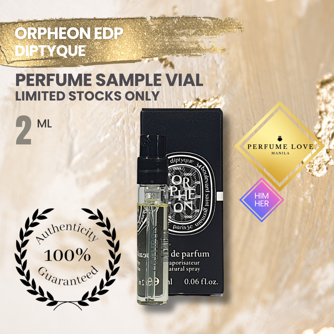 PERFUME SAMPLE VIAL 2ml Dlptyque Orpheon EDP | Lazada PH