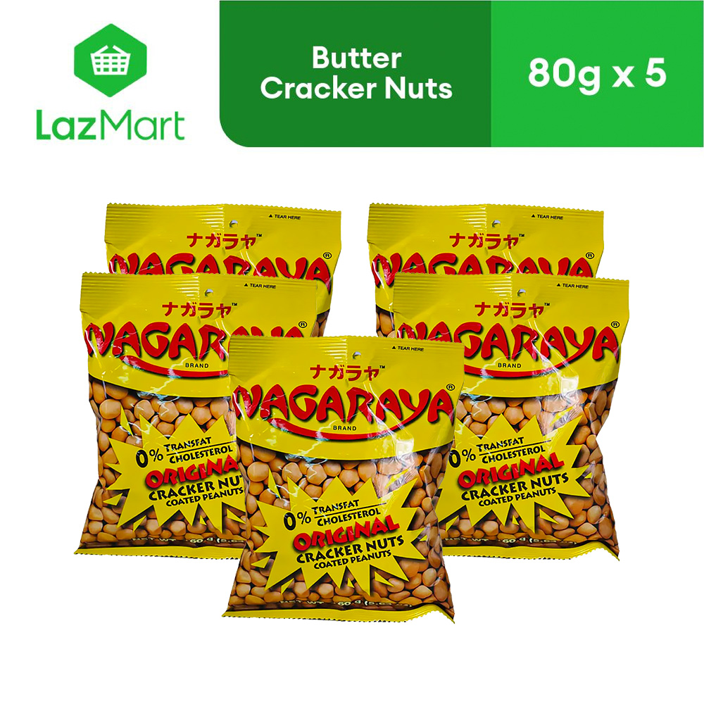 Nagaraya Cracker Nuts Butter 80g - Pack of 5 | Lazada PH