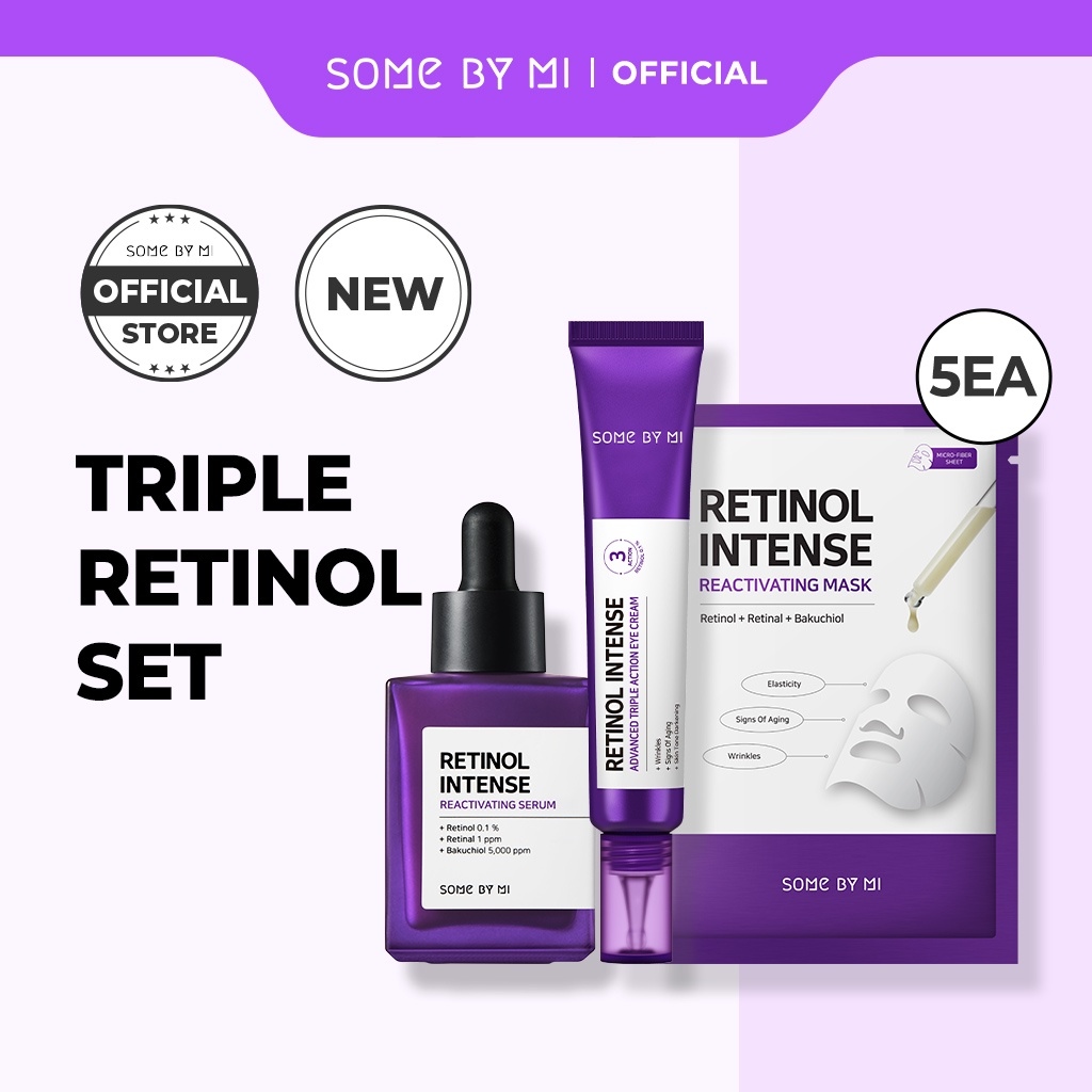 [NEW PRODUCT LAUNCH] SOMEBYMI Retinol Intense Set(Eye Cream Serum Sheet ...