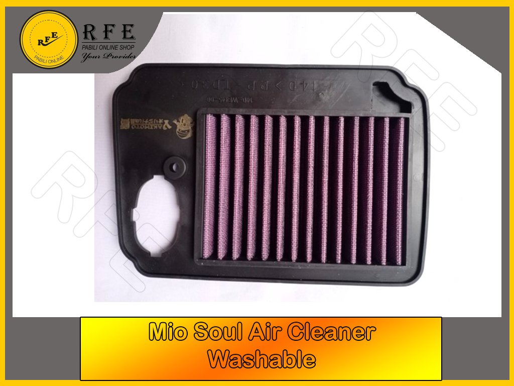 Yamaha Mio Soul / Soulty / Fino air Cleaner Filter Washable | Lazada PH