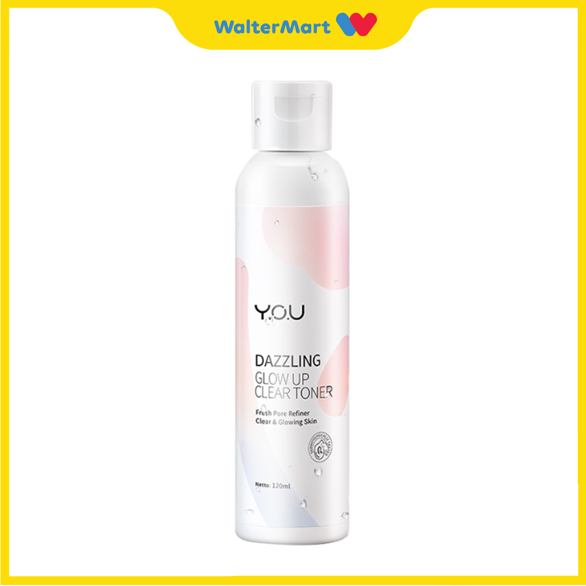 YOU 100% Authentic Dazzling Glow Up Clear Toner 120ml | Lazada PH