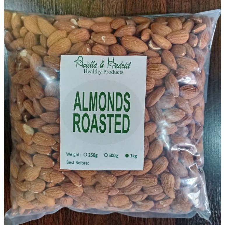 Snacks Roasted Almonds (1 kilo) | Lazada PH